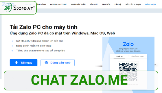 Cách đăng nhập Chat Zalo.me bằng PC và điện thoại CỰC NHANH