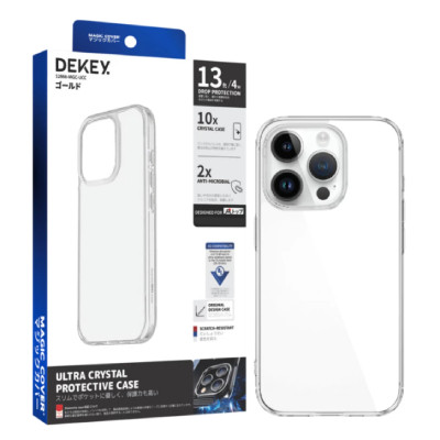 Ốp lưng iPhone 16 Pro DEKEY Cover Ultral Crystal - Giá rẻ