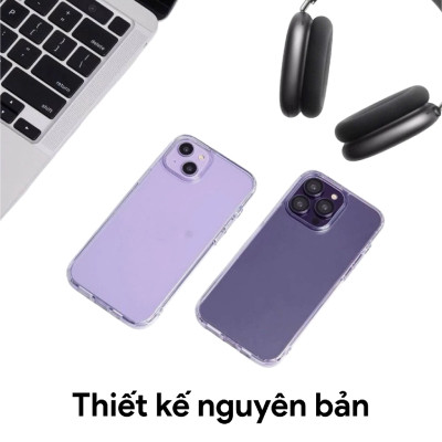 Ốp lưng iPhone 16 Pro Max DEKEY Cover Ultral Crystal - Giá rẻ