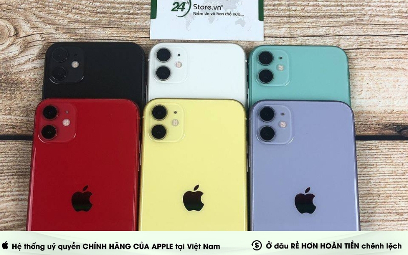 iPhone 11 64GB Cũ Đẹp 99%, Giá Rẻ, Trả Góp 0%