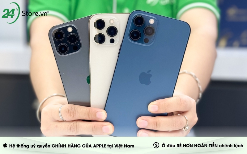 iPhone 12 Pro Max 128GB Cũ Đẹp 99%, Giá Rẻ, Trả Góp 0%